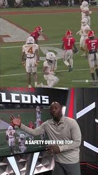 Breaking down Zachariah Branch touchdown routes 👀 #nfl #film #atlantafalcons #football