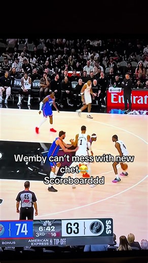 Wemby Can't Mess With New Chet? Thunder vs Spurs Scoreboard
