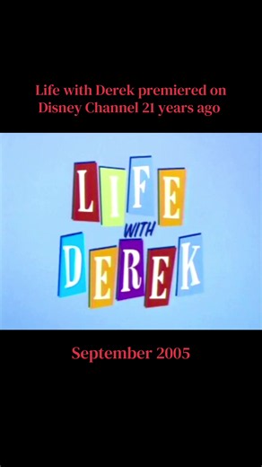 Life with Derek premiered on Disney Channel 21 years ago September 2005 #disneychannel #disneycommercials #nostalgia #throwback #olddisney