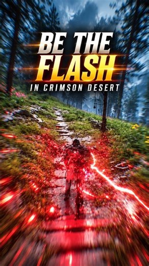 Crimson Desert Be The Flash Mod #crimsondesertgameplay #desertlink #mods #slowmotion #fyp