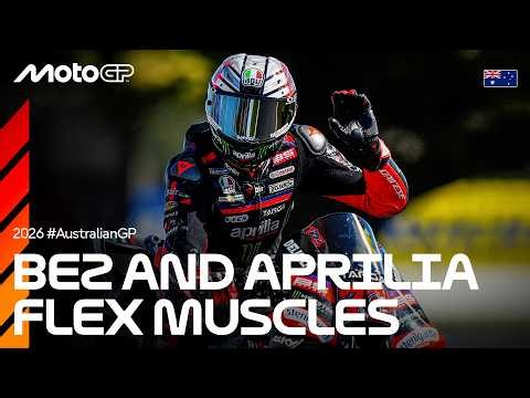 Brilliantly rapid laps in the last 5 minutes of MotoGP Practice 😎 | 2026 Australian GP