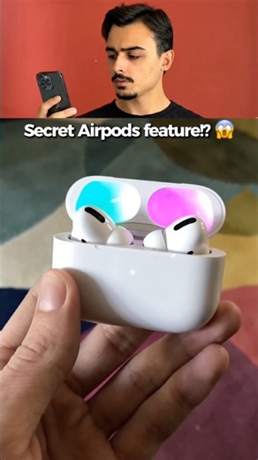 Secret AirPods Feature?! 😱 #shorts #lifehacks #diy #airpods #technology