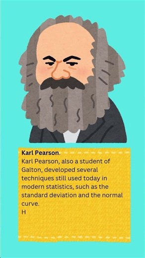 Karl Pearson: The Genius Behind Pearson’s Correlation (r) #Shorts