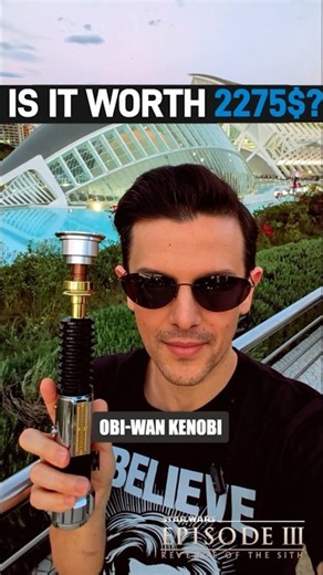 I Took Obi-Wan's Saber to REAL Coruscant