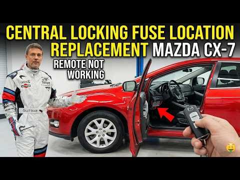 How to Fix Mazda CX-7 Key Fob & Power Locks (Blown Fuse Check)