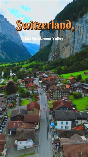 Switzerland Valley #scenicjourney #mountains