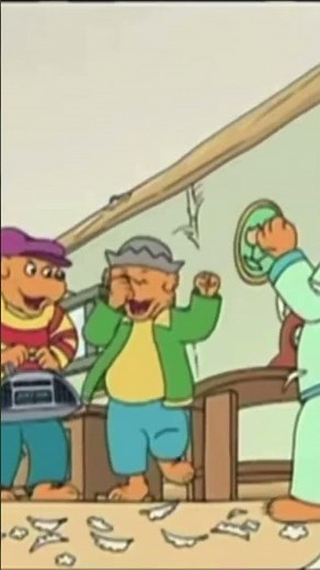 QUIET!!!! (The Berenstain Bears and the Slumber Party S1 E8 2003 Nelvana series)