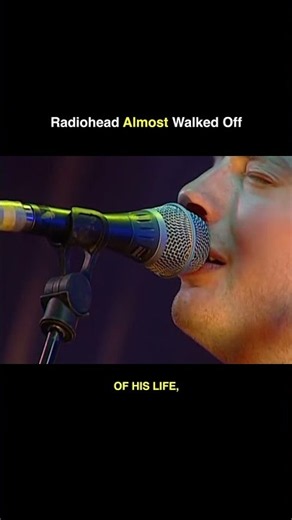 The Moment Thom Yorke Almost Quit Glastonbury 1997