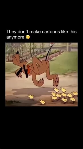 old_clips on Instagram: "In 1936, Disney released Mother Pluto, a light and charming short that puts Pluto at the center of a small but funny adventure. It begins when a hen sneaks into his doghouse to lay her eggs while he sleeps. Once the eggs hatch, the chicks immediately decide Pluto is their parent. He wants nothing to do with them, but they trail behind him with endless energy and refuse to let go. As the story unfolds, Pluto shifts from irritation to protectiveness. He starts to care abou
