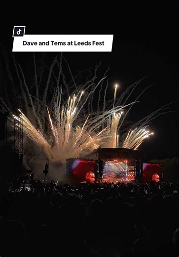 Dave and Tems Leeds Fest Raindance live performance