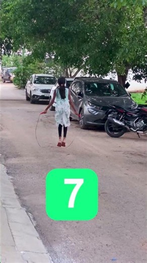 Cute Girl Playing with Skipping Rope 🩷🤸‍♀️ |Fun and Fitness Time | ಹಗ್ಗ ಜಿಗಿಯುತ್ತಿರುವ ಮುದ್ದಾದ ಹುಡುಗಿ