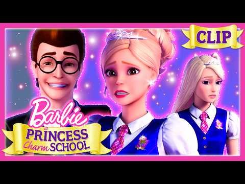 Visitors From The Prince Charming Academy?? | Barbie: Princess Charm School | Clip