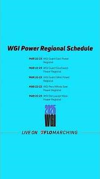 A Few Headlines From The First Weekend of #wgi Power Regionals 📰