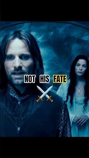“You Are Not Bound to His Fate” – Arwen & Aragorn | LOTR Fellowship Extended Edition Scene #movie