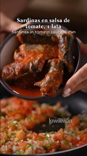 Sardinas a la mexicana | kiwilimón recetas