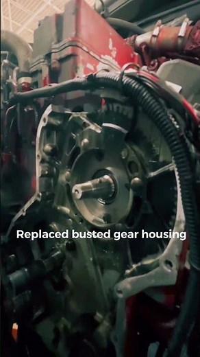 Cummins IsL9 Camshaft gear removal / install #peterbilt #kenworth #cummins #paccar