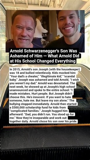 Arnold Schwarzenegger’s “School Speech for Joseph” Story Isn’t Verified — But His Public Support