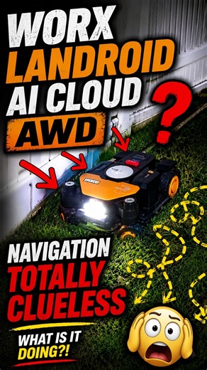 This Robot Mower Has a Serious Problem #shorts #worx #landroid #roboticmower