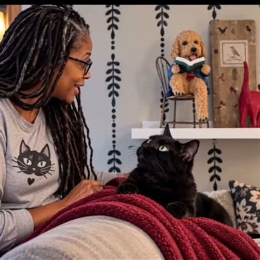 Prove your cat doesn’t like dogs #theaprilrayshow #cat #funny #blackcat