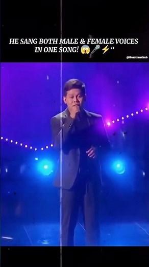 He Sang BOTH Voices IN ONE SONG! 😱 Judges Can't Believe It's One Person! 🎤🔥