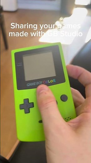Sharing your games made with GB Studio