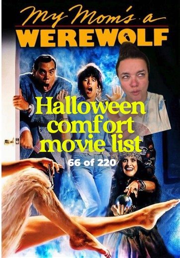 🎃66: My Mom’s a Werewolf🎃 Welcome to my series! 🔗 to full list is in bio! My fav Halloween comfort movie recs you may have never known about OR forgotten! #halloweenmovies #familymovie #movierecommendation #halloween #moviestowatch