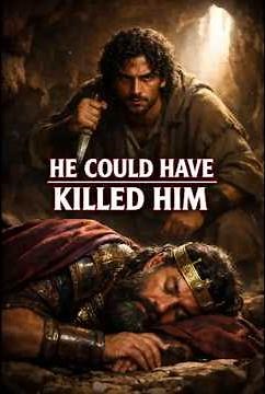 David Spared Saul in the Cave | 1 Samuel 24 📖