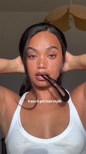 French Pin Hairstyle Tutorial: Easy French Pin Up for Women
