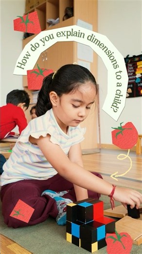 How do you explain dimensions to a child?
