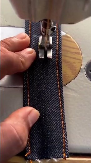 How to Sew Perfect Buttonhole & Attach Button Like a Pro! 🧵 #shorts #sewing