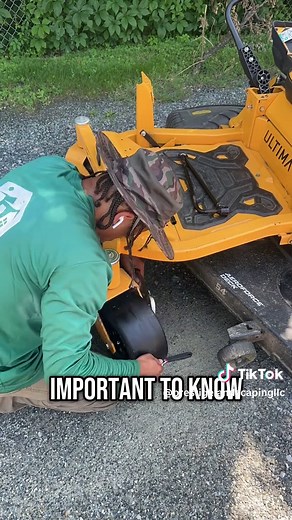 Changing a front tire on my Cub Cadet Zero Turn 💪🏽 Quick fix to keep the stripes clean and the jobs rolling! Don’t let a flat slow your landscaping hustle. #LawnCareLife #CubCadet #ZeroTurnMower #LawnCareTips #MowerRepair #LandscapingBusiness #CubCadetZT1 #TireChange #DIYLawnCare #LawnStripes #MowerMaintenance #LawnCareTikTok #LandscapingLife