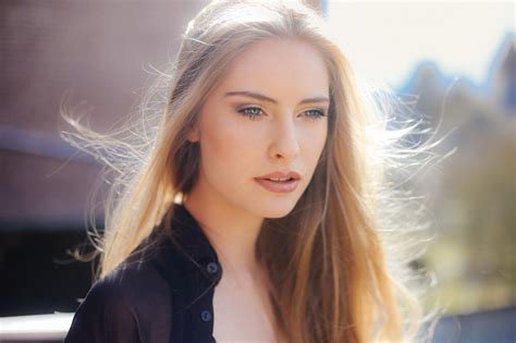Face Eyes Women Blonde Portrait Blue Eyes Wallpaper Coolwallpapers Me