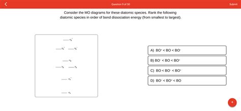 Solved Consider The Mo Diagrams For These Diatomic Species
