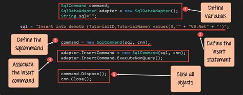 insert update delete asp database connection tutorial