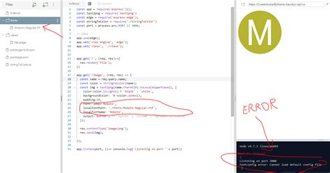 fontconfig error cannot load default config file · issue 25 · tkrkt