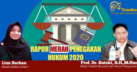 Rapor Merah Penegakan Hukum 2020