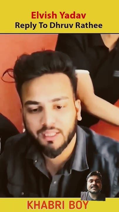 Elvish Yadav Reply To Dhruv Rathee 😱 Elvish Yadav Vs Dhruv Rathee