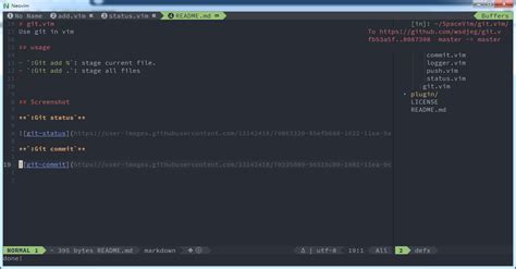 github wsdjeg git vim use git in spacevim