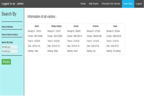 guest management system in php with full source code free source code