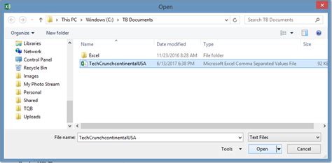 easy steps for a dynamics gp user to import a csv file into excel