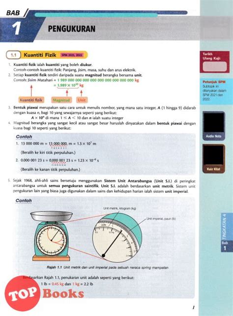 [topbooks Sasbadi] Masterclass Spm Fizik Tingkatan 4 And 5 Kssm 2024