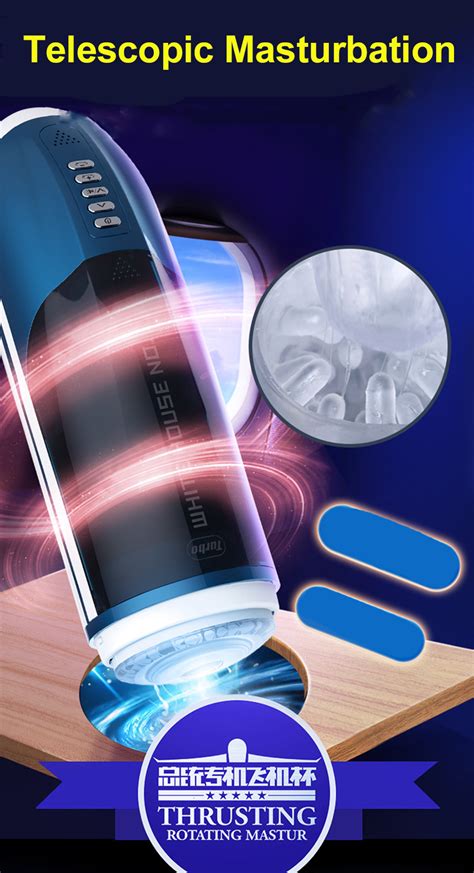 Leten Automatic Telescopic Rotation Male Masturbator Piston Thrusting