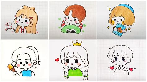 Hướng Dẫn Cách Vẽ Sticker Con Người đơn Giản Và Dễ Thương