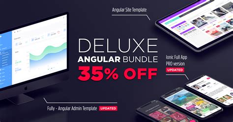 deluxe angular bundle build anything with ionic and angular