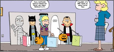 From The Foxtrot Archives Halloween Comics Foxtrot Comics By Bill