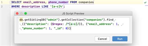 sql for mongodb intellij idea hot sex picture