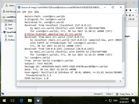 centos 7 postfix clamav amavisd server world