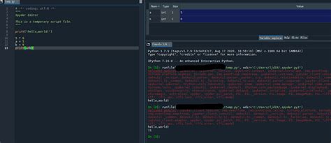 python how can i run a python script using the ipython console in spyder