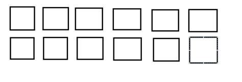 html bootstrap 4 six boxes in the same row responsive