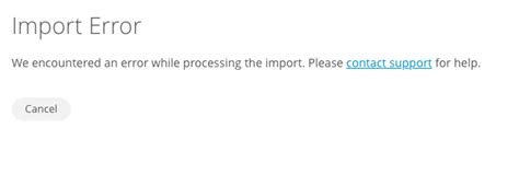 how to identify generic import errors